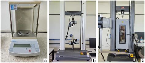 Equipments A Precision Scale B Instron 3365 C Instron 5969 Download Scientific