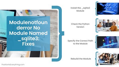 Modulenotfounderror No Module Named Sqlite3 Causes And Fixes Position