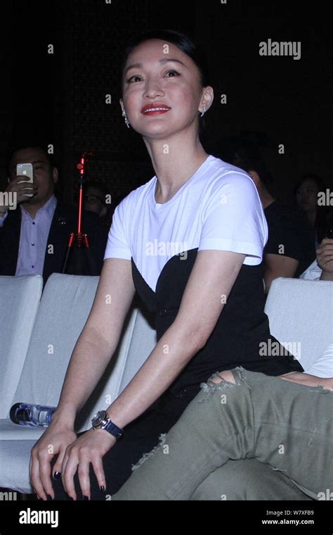 Chinese Actress Zhou Xun Attends The Event Of Iwc Evening Of Filmmakers