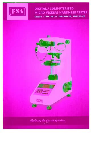 Analog Micro Vickers Hardness Testing Machine Model Name Number Ki256 250 Kgf At ₹ 450000 In