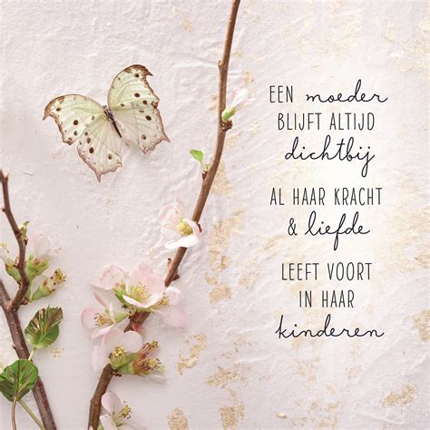 Een Moeder Blijft Altijd Dichtbij Al Haar Kracht En Liefde Hallmark