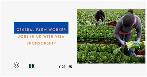 General Farm Worker Jobs In UK With Visa Sponsorship