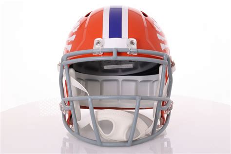 Denver Broncos Riddell Speed Replica Helmet 1966 Throwback Scratch