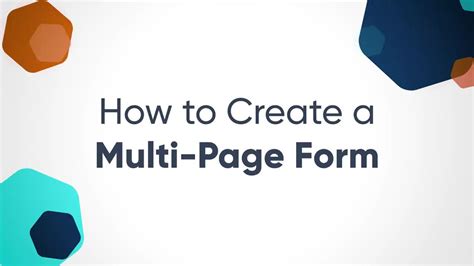 how to create multi page forms gravity forms