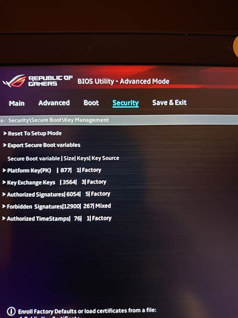 Uefi Capsule Firmware Update R Asusrog
