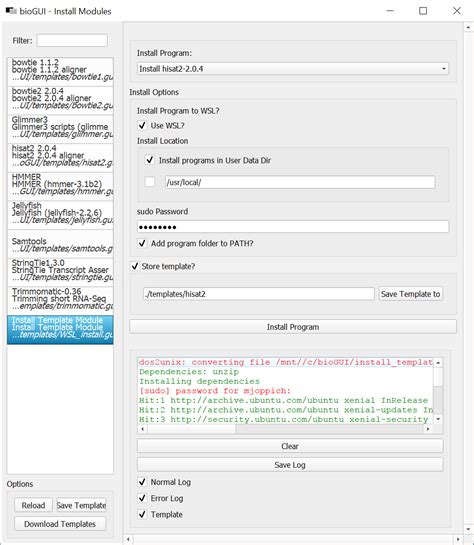 User Guide — Biogui Documentation