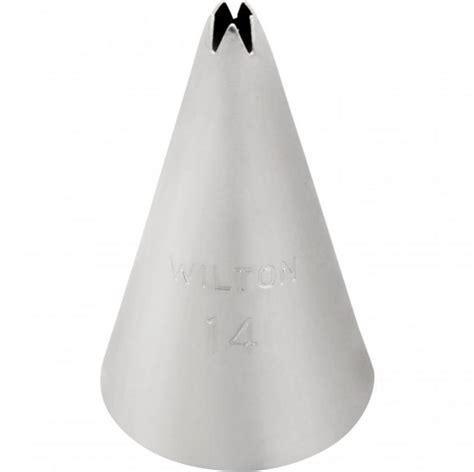Wilton 14 Open Star Icing Tip Sugar And Ice