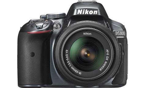 Nikon D5300 Kit (Grey) 24-megapixel DSLR with 18-55mm lens, GPS and Wi ...