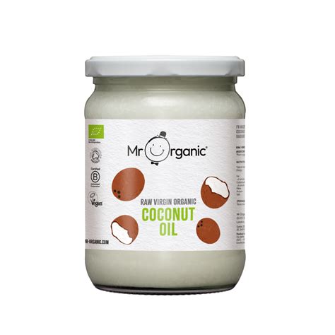 Raw Virgin Organic Coconut Oil 500ml Mr Organic