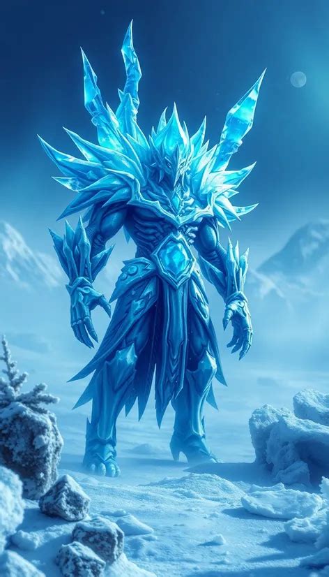 Dnd Ice Elemental Image Free Ai Generator Makepix