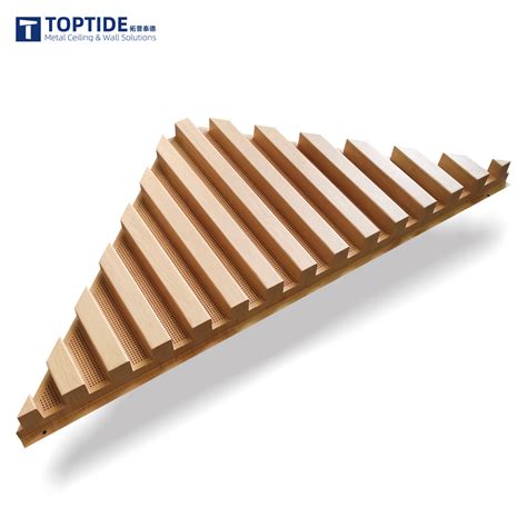 Custom Triangular Aluminum Solid Ceiling Panel Used For Wall And