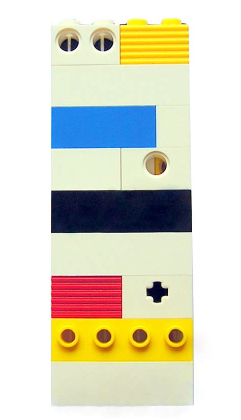 Geek Chic Primary Colors Bracelet Made From LEGO Bricks On Stretchy Cords MONDRIAN Bauhaus De