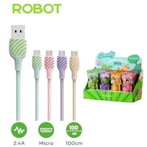 Jual Kabel Data Robot RT CD100S Cable Micro USB ORIGINAL Shopee Indonesia