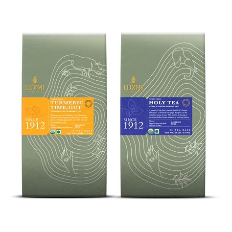 Luxmi Estates Digestive Ease Variety Tea Bundle 2 Pack With