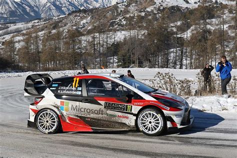 Wrcモンテカルロ：ヒュンダイにトラブルでオジエ首位。トヨタ、表彰台圏内へ Autosport Web