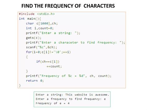 String In C Ppt
