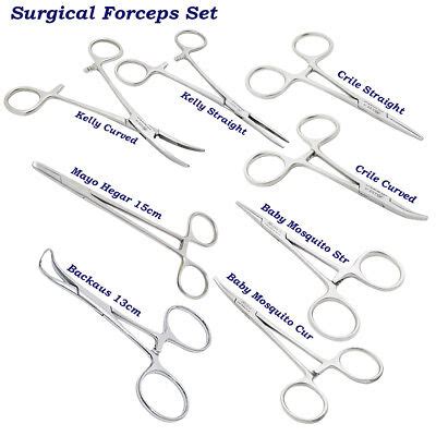 Hemostatic Kelly Pean Mosquito Forceps Artery Halsted Clamp Pliers