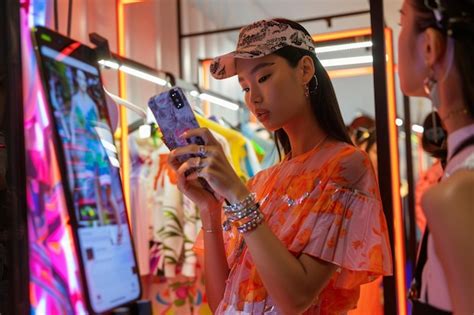 Premium Photo Examine The Role Of Social Media In Shaping Fashio Generative Ai