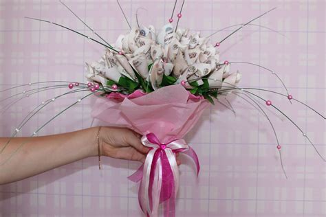 Букеты из денег (113 фото)