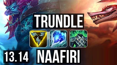 Trundle Vs Naafiri Jng 6 3 12 Euw Master 13 14 Youtube
