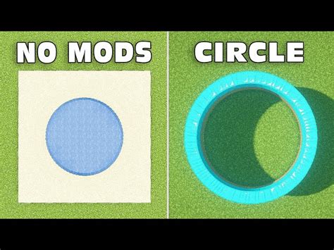 How To Make A Perfect Circle In Minecraft