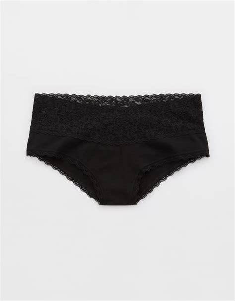Superchill Vintage Lace Cotton Cheeky Underwear