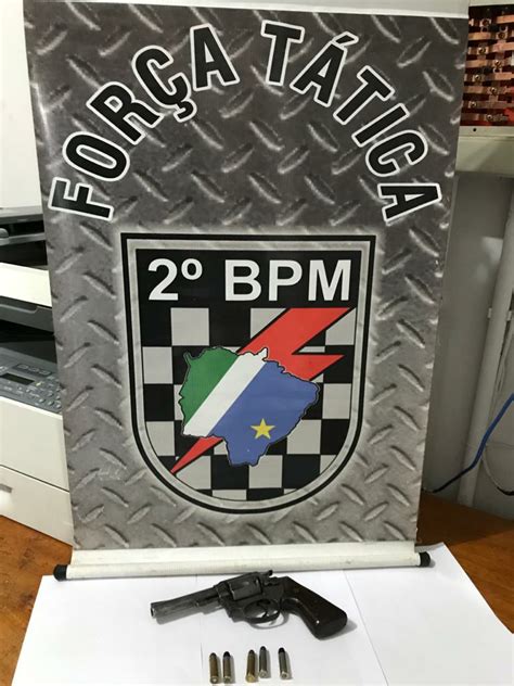 Força Tática Do 2º Bpm Prende Homem Portando Arma De Fogo Ms Notícias