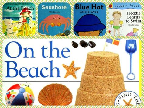 Книги для малышей про пляж и море Englishare Summer First English