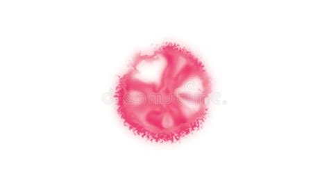 Abstract Metaball Background Red 2d Animation Of Floating Liquid Metal