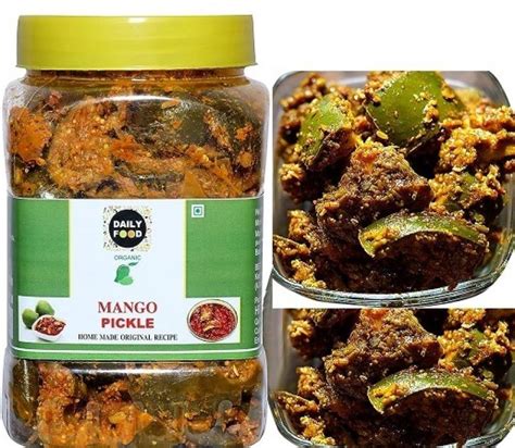 Daily Food Punjabi Mango Pickle Aam Ka Achar Homemade Mango Pickles
