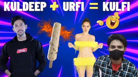 Kuldeep Urfi Kulfi 😂 🤣roast 😜 Carryminati Thugesh
