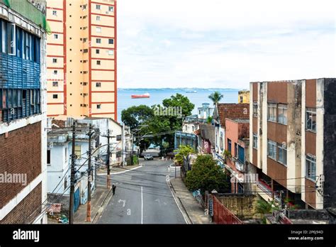 View Of Avenida Princesa Isabel And The Residential Buildings On A