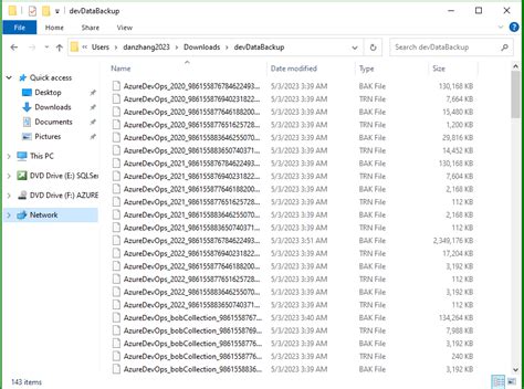 Azure Devops Server 数据还原方式三：增量还原 Csdn博客