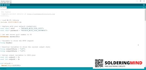 build an esp8266 based web server nodemcu