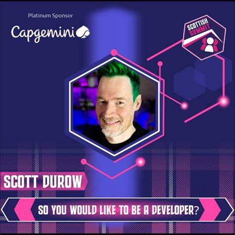 scottish summit on linkedin introducing scott durow and their workshop on so you would like to