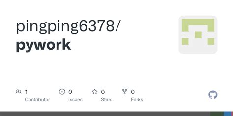 Github Pingping Pywork