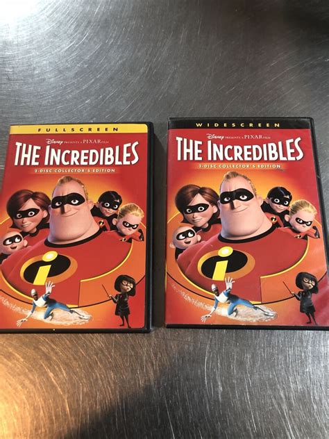 The Incredibles Full Screen Dvd Cover