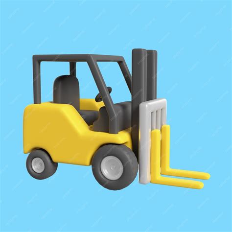 Free Psd 3d Illustration Of Transportation Vehicle Icon