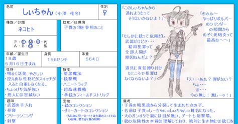 オリジナル オリキャラプロフィール改訂版 エスカリバー徐々に再起動中のマンガ オリキャラ 描いてもいいのよ イメージレスポンス