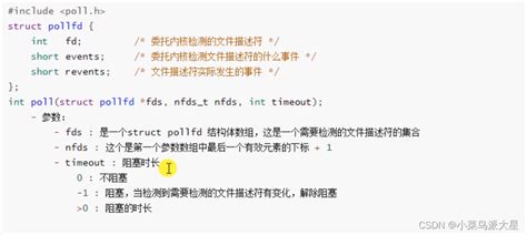 Linux程序设计之io多路复用apipollio多路复用poll详细代码 Csdn博客