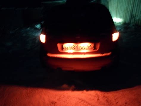 подсветка номера — Lada Калина хэтчбек, 1,6 л, 2009 года | своими ...