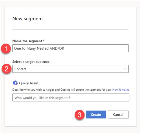 nested condition segments in customer insights journeys — amey holden