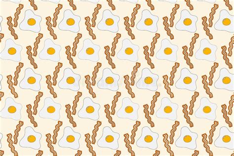 Eggs Bacon Pattern Stock Illustrations 360 Eggs Bacon Pattern Stock