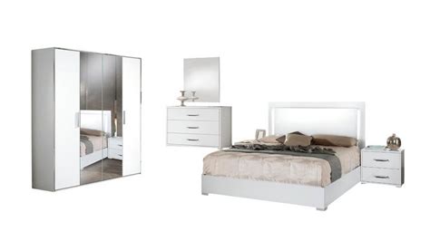 Xlmoebel Schlafzimmer Set 6 Teiliges Set In Weiß Mit Modernem