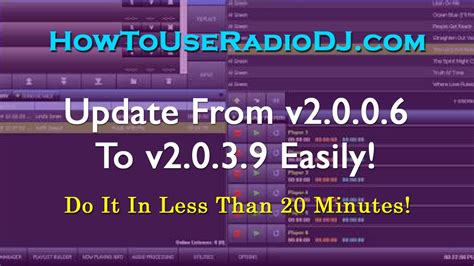 RadioDJ Update V2 0 0 6 To V2 0 3 9 YouTube