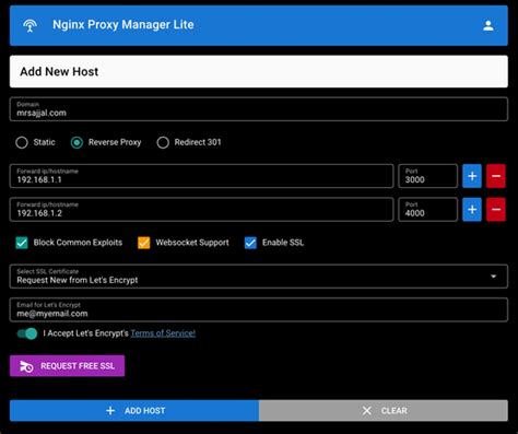 GitHub Sajjal Nginx Proxy Manager Lite A Lightweight Docker Container For Managing Nginx