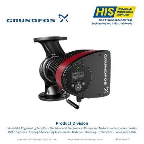 5 Hp Grundfos Circulator Pumps Magna1 Max Flow Ratem3hr 2000 At