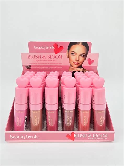 Beauty Treats Blush And Bloom Liquid Lip And Cheek Tint 24pcs