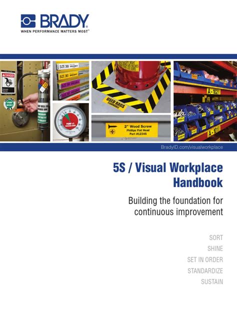 5s Visual Workplace Handbook Pdf Lean Manufacturing Housekeeping