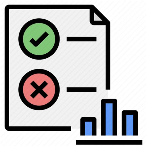 Decision Data Statistic Analysis Test Performance Icon Download